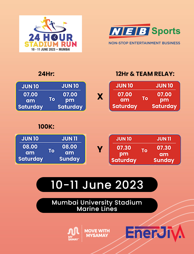 Mumbai 24 Hour Stadium Run